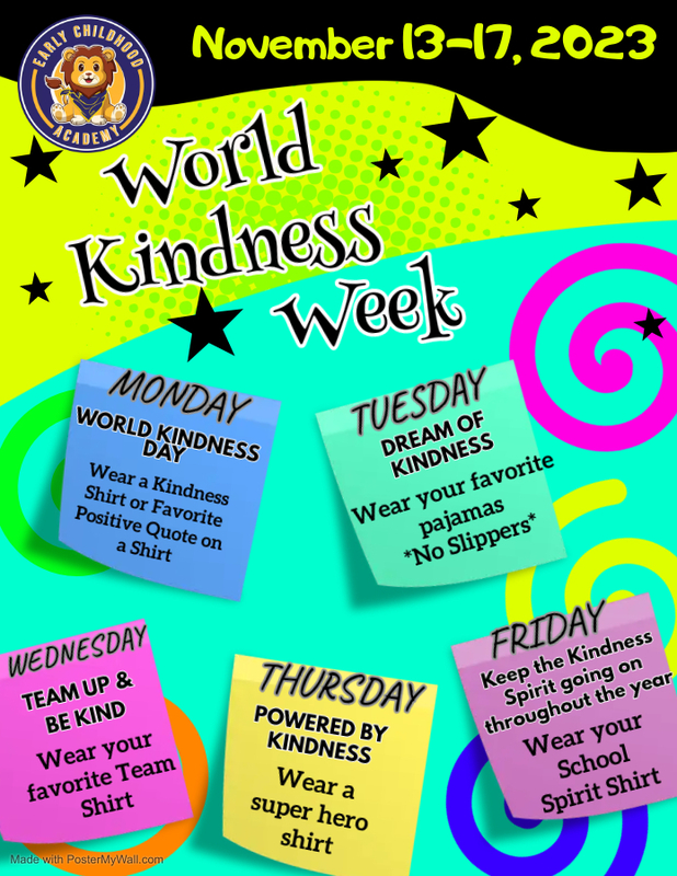 World Kindness Week | Early Childhood Academy